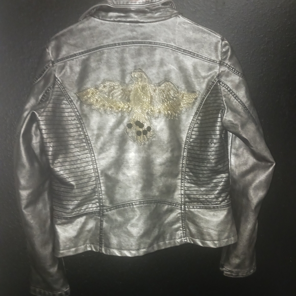 Sheryl Crow | Jackets & Coats | Sheryl Crow Pleather Jacket | Poshmark